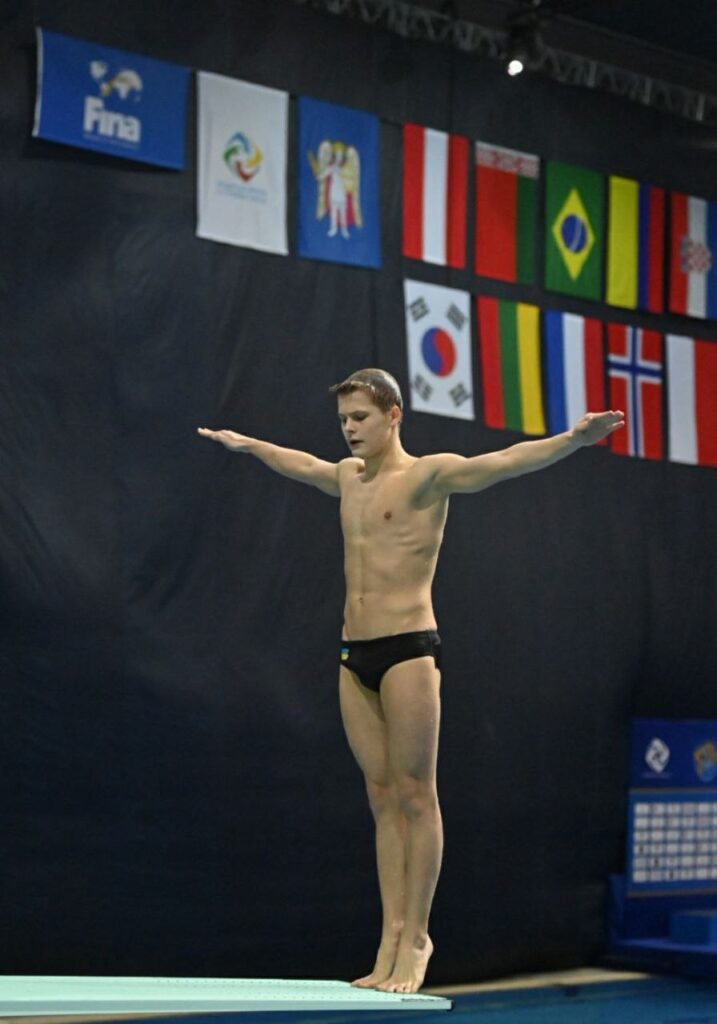 1st Oleksii Sereda’s springboard world medal and German silver that ...